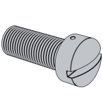 QJ 2368 - 1992Slotted cheese head screws with holes