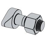 UNI 3698 - 1955Tramway Track Fastenings - Sleeper Bolts