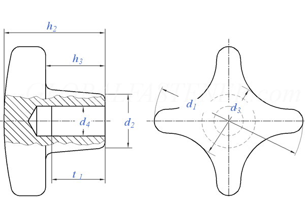 DIN 6335 (C) - 2022Palm Grips - Form C