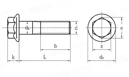 ISO 15072 - 1999Hexagon bolts with flange with metric fine pitch thread—Small series—Product grade A
