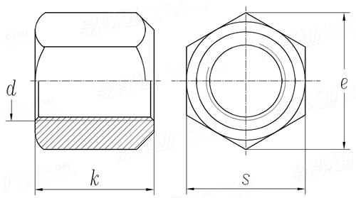 DIN 6330 - 2003Hexagon Nuts with a Height of 1.5d