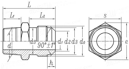 QC /T 403 - 2013Flared Couplings - Male - Body