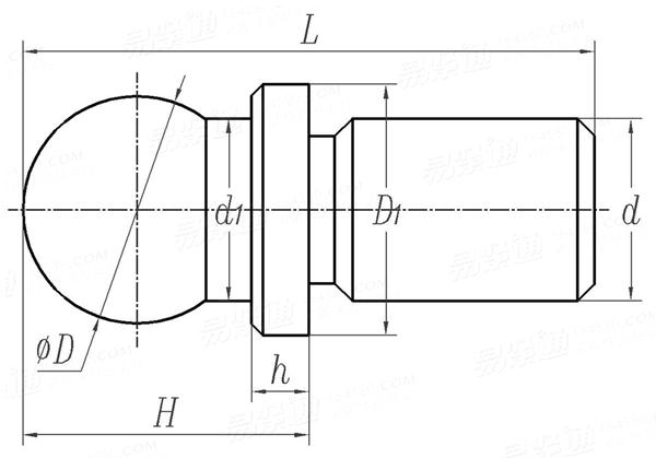 JB /T 8026.5 - 1999Spherical Head Supporters