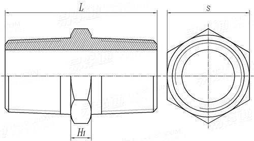 GB 3289.26 - 1982Malleable Cast Iron Pipe Fittings - Type Size - Inner ...